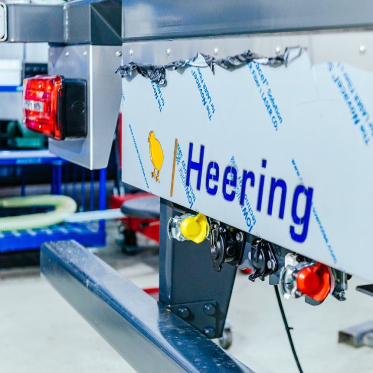 Poultry trailers | The Heering 120 (for day-old chicks) | Heering